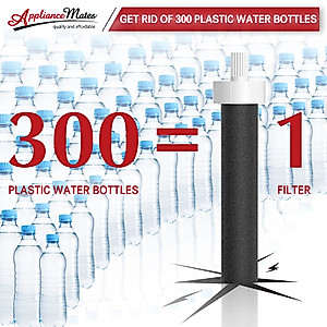 Water Bottle Filters Replacement for Brita Hard Sided, Sport and Stainless Steel Bottle Filter Replaces Part # BB06 (Pack of 15) by APPLIANCEMATES