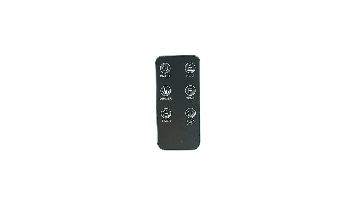 Remote Control for Greystone WF36BCFW Wall Mounted Electric Fireplace ...