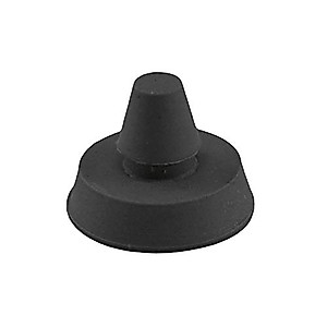 Prolinemax 100 Pc Shelf Rest Bracket Rubber Bumpers Cushion Glass Shelves Retail Fixture Gray