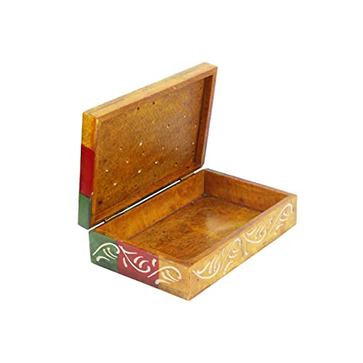 ARTISENIA Handmade Tree of Life Carving Decorative box Soapstone Jewelry Organizer Tarot Card Decks Boxes - Keepsake Storage Box | Birthday, Anniversary for Women Men| Makeup office organizer