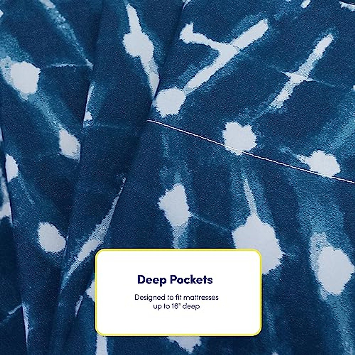 Queen Sheets Printed - 6 Piece 1500 Supreme Collection Fine Brushed Microfiber Deep Pocket Queen Sheet Set Bedding - 2 Extra Pillow Cases, Great Value, Queen, Monroe