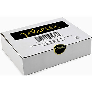 Vivaplex, 12, Black, 1 oz, Round Glass Jars, with Inner Liners and black Lids