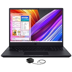 ASUS ProArt Studiobook H7600ZX Home & Business Laptop (Intel i7-12700H 14-Core, 32GB DDR5 4800MHz RAM, 2x4TB PCIe SSD RAID 1 (4TB), GeForce RTX 3080 Ti, 16.0" 60Hz 4K (3840x2400), Win 11 Pro)