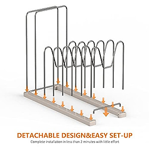 Peekia Reusable Bag Drying Rack,Silicone Bag Drying Rack,Gallon Bag Drying Rack,Drying Rack for Cups,Bottles,Pan Lid&Cutting Board Organizer