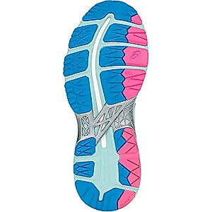 ASICS Women's Gel-Kayano 23 Running Shoe, Diva Blue/Silver/Aqua Splash, 6 M US