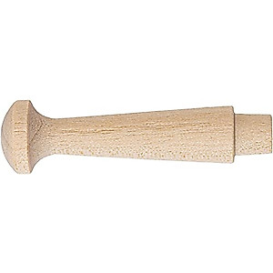 UNIQANTIQ HARDWARE SUPPLY Birch Mini Shaker Pegs | 1-3/4" x 7/16" | Pack of 20 | Wood Pegs for Hanging | Coat Rack Pegs | UA-68-BWSP