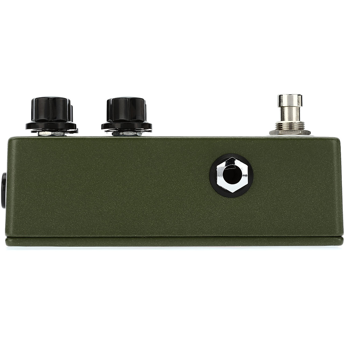 JHS Muffuletta 6-way Fuzz Pedal with 3 Patch Cables - Army Green