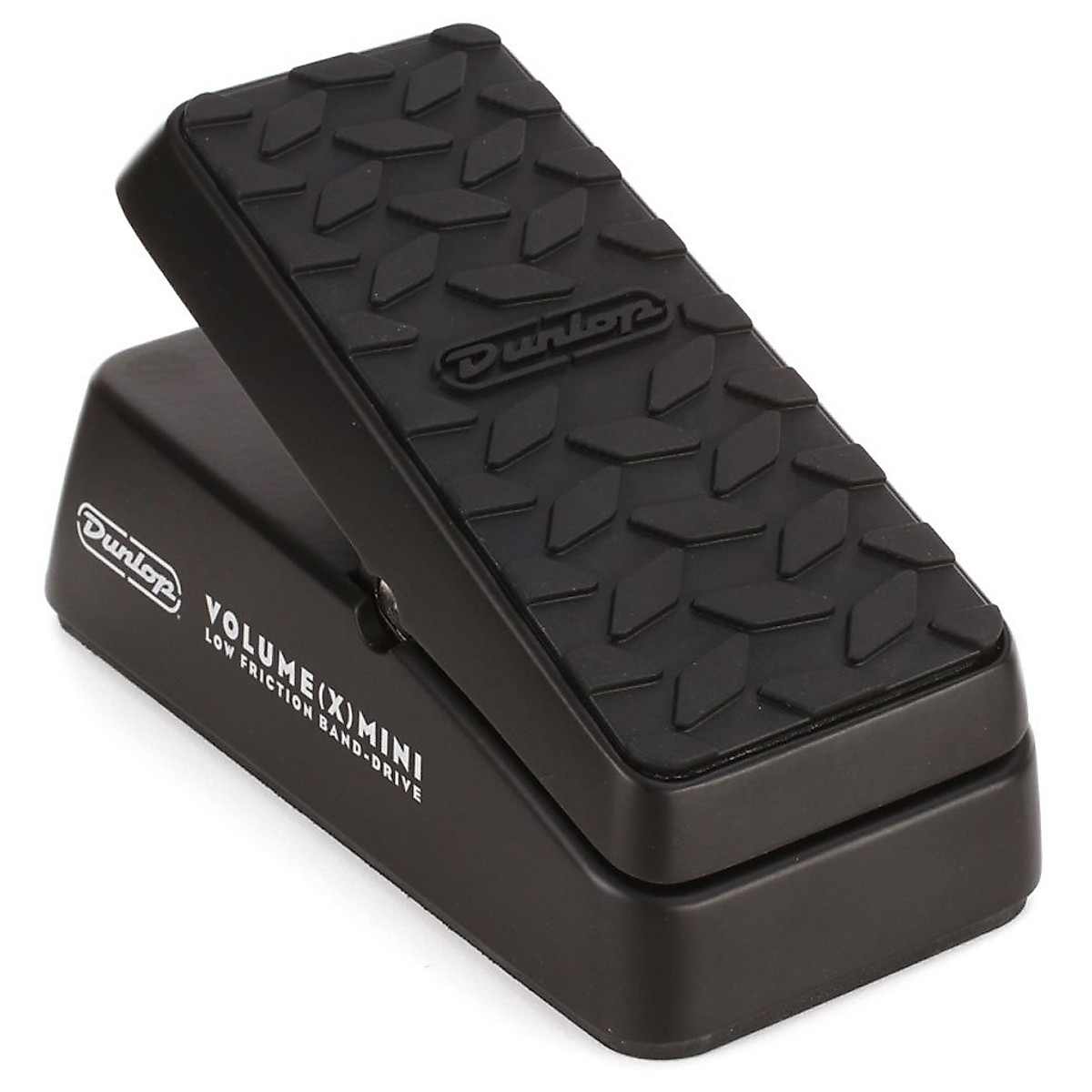 Jim Dunlop DVP4 Volume (X) Mini Pedal for Electric Guitars Bundle with 2-Pack of Pedal Patch Cables