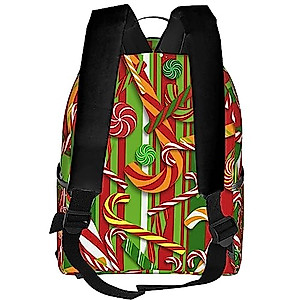 BAFAFA Merry Christmas Printed Travel Backpack Business Work Bag Computer Bag Outdoor Sports Rucksack