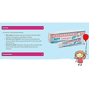 VITACILINA Bebe Diaper Rash Ointment 1.76 oz