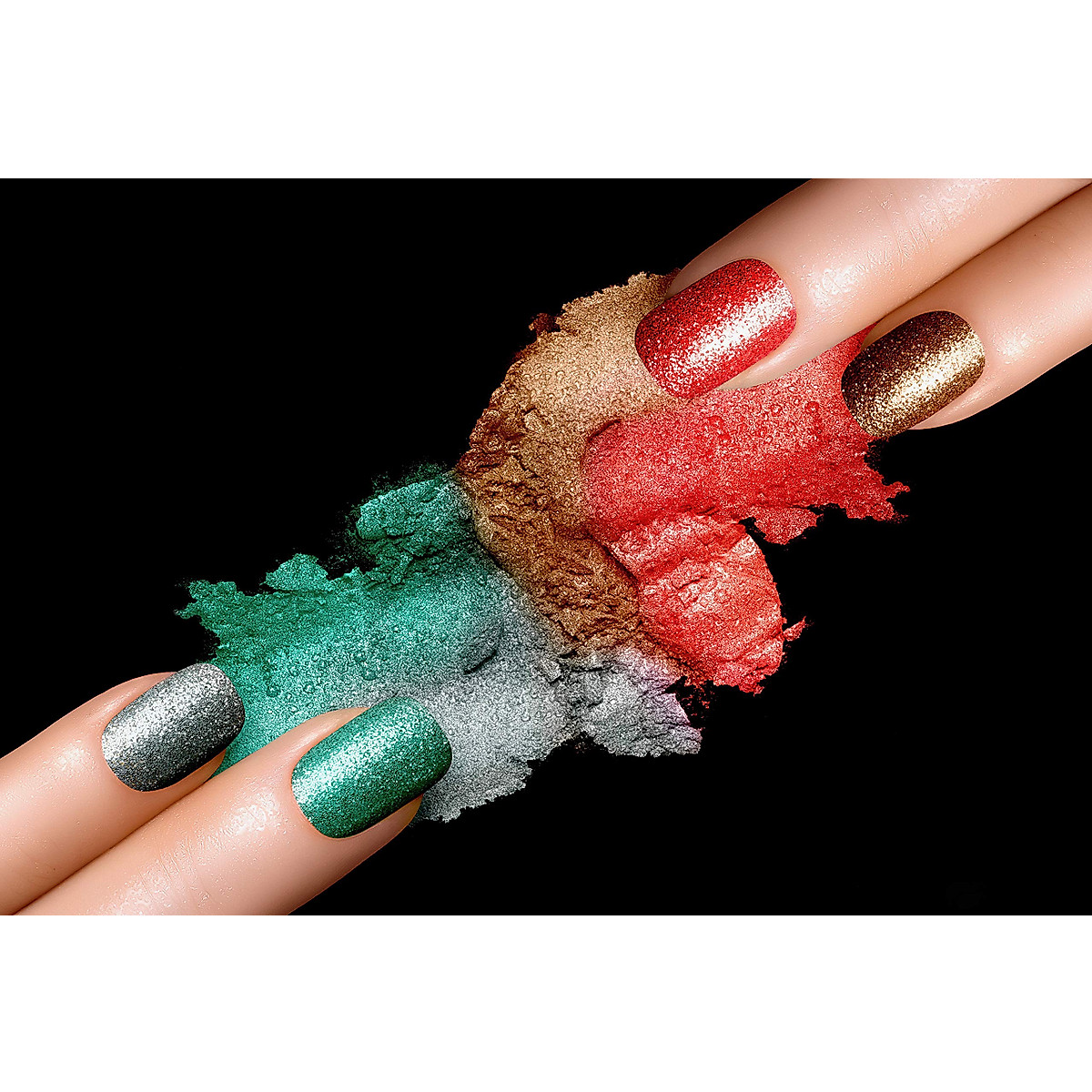 51g/1.8oz "LIQUID METAL PEARL"Black Diamond Pigments® Multipurpose DIY Arts and Crafts Additive | Natural Bath Bombs, Resin Art, Slime, Epoxy, Soap, Nail Polish