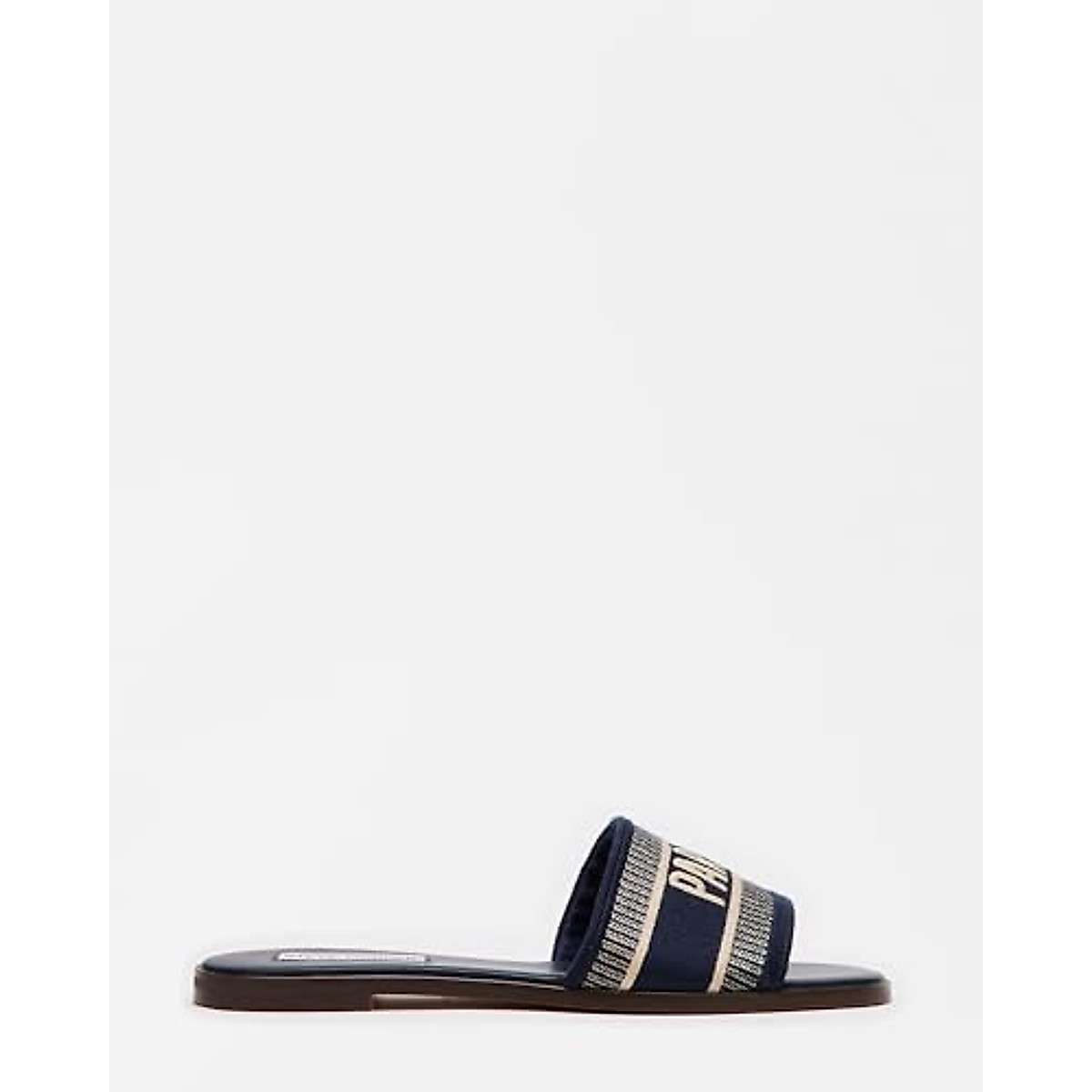 Steve Madden Women's Knox Sandal, Navy Multi, 9