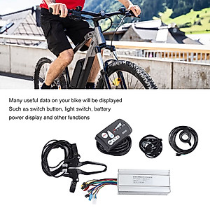 Alomejor Electric Conversion Kit DC 36V 48V 35A Controller S800 Display Panel for 1500W Motor Electric Scooters