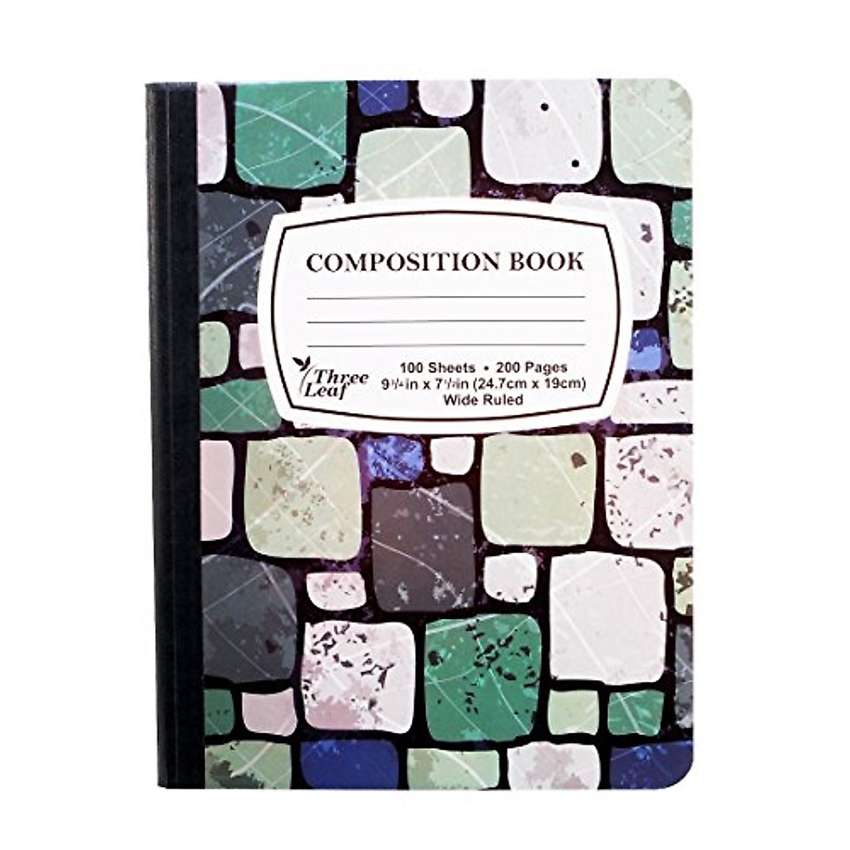 4-Pack Composition Notebook, 9-3/4" x 7-1/2", Wide Ruled, 100 Sheet (200 Page) - 18 Piece School Combo Pack, Pens - Highlighters - Mechanical Pencils - Refills (4 Composition Notebooks, 18 Combo Pack)