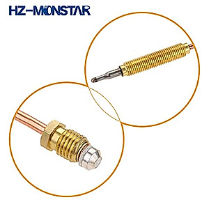 HZ-MONSTAR Low Pressure LPG Propane Gas Fireplace Fire Pit Flame Failure Safety Control Valve Kit with Igniter Assembly Fire Pit Igniter, Push Button Ignition Kit for Gas Grill, Heater, Fire Pit