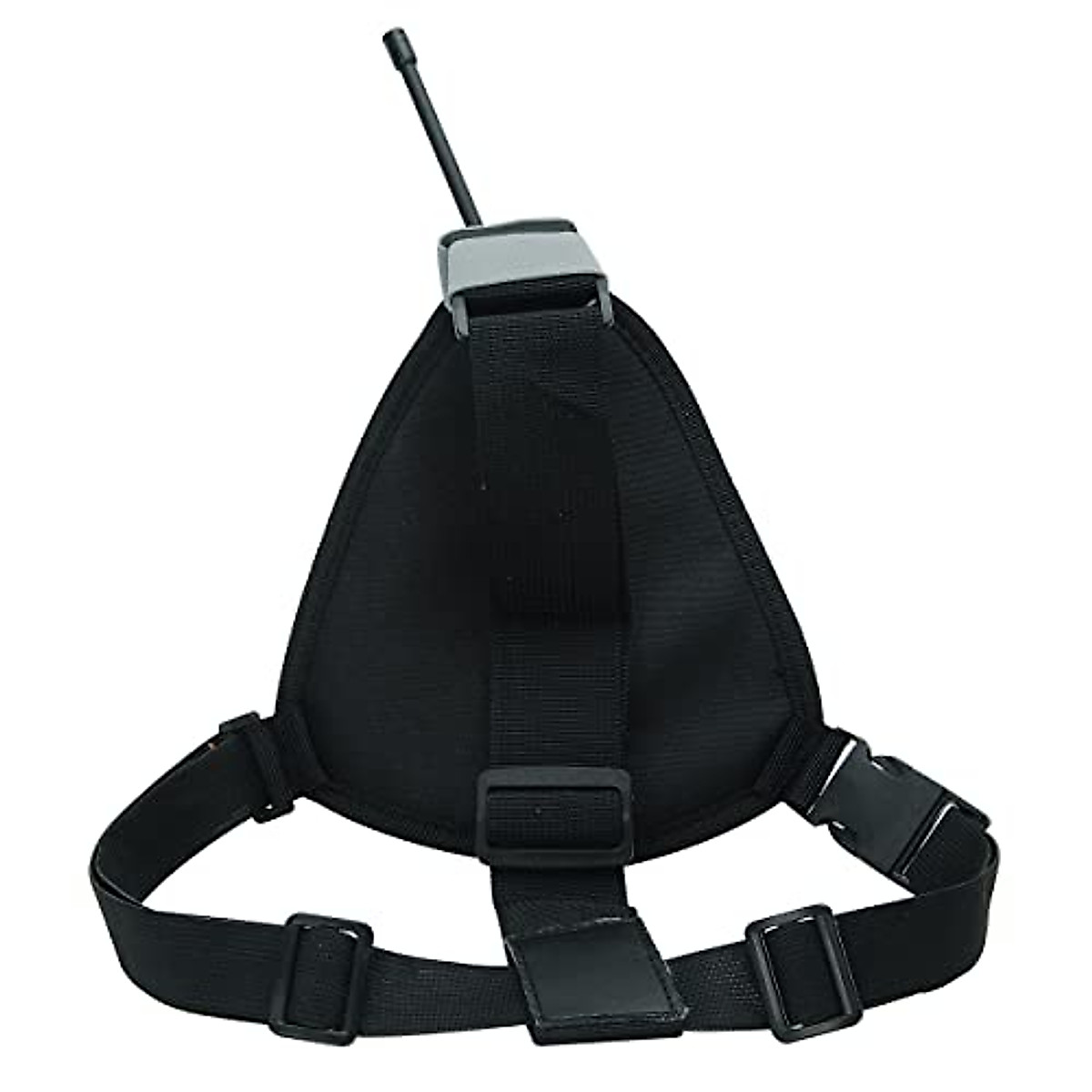 Universal Radio chest harness Tactical Vest Nylon military Vest chest rig Pack Pouch Holster Tactical Harness Walkie Talkie Waist Pack for UV-5R UV-9R UV-82 BF-888S (Black)