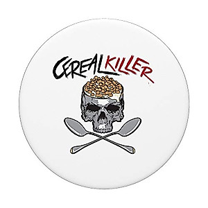 Cereal Killer | Cool I Love Eating Wheat Oats Gift PopSockets Grip and Stand for Phones and Tablets