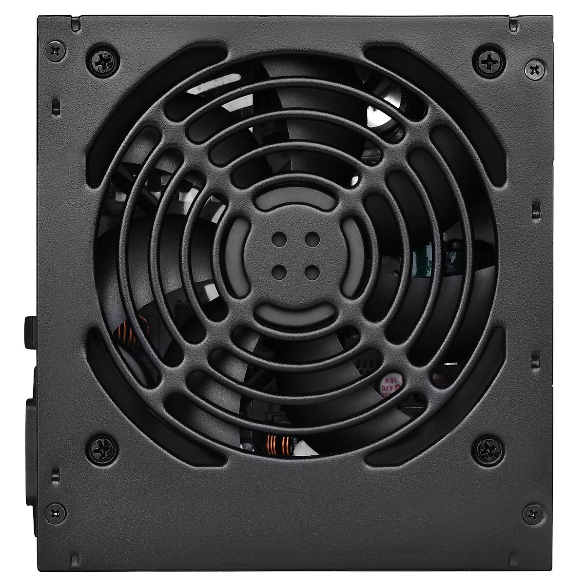 SilverStone Tek 550W 80 Plus Gold Fixed Cable Power Supply with Flat Black Cables and Quiet Fan Curve SST-ET550-G