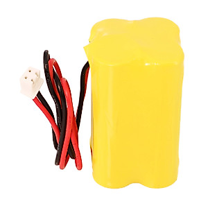 (3-Pack) Emergency/Exit Lighting Battery Fits & Replaces Emerlight Exit Light Co. EBE-145-10 Inc. BAA-48R ANIC1117 Unitech Systems D-AA500 Emergi-lite BL93NC487 Emerlight BL93NC487