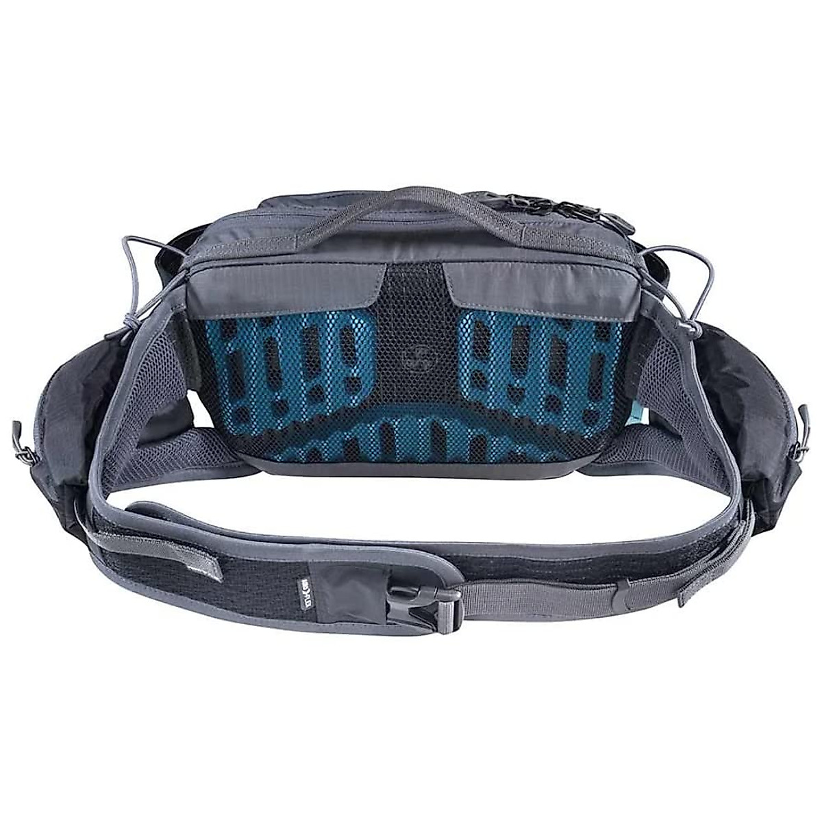 Evoc, Hip Pack Pro, Hydration Bag, Volume: 3L, Bladder: Not inlcuded, Black/Carbon Grey