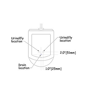 Urinal Fly Toilet Stickers, 12 Pack, Lime Green Target, 80% Cleaner Bathrooms in Minutes!