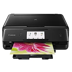 Canon TS8020 Wireless All-in-One Printer with Scanner and Copier, Black