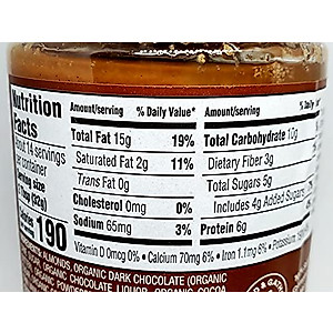 Good & Gather, Dark Chocolate Creamy Almond Butter, 1 LB (one pack)