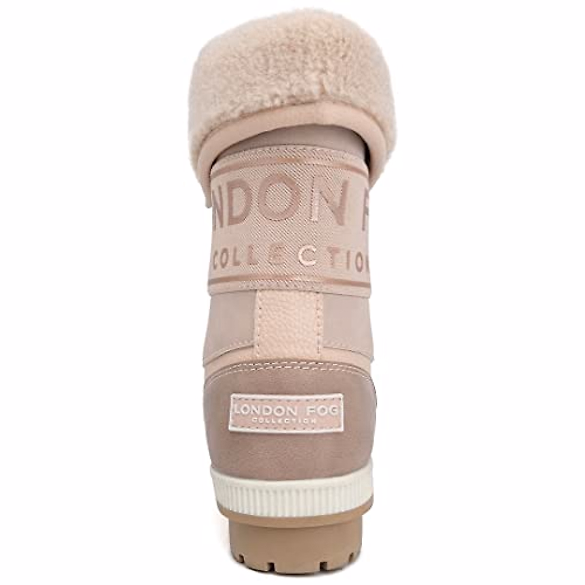 LONDON FOG Womens Minny Cold Weather Snow Boot Warm Lined Winter Boots blush size 10