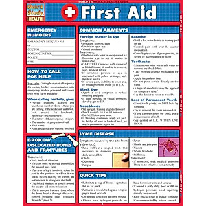 First Aid QuickStudy Laminated Reference Guide (QuickStudy Health)