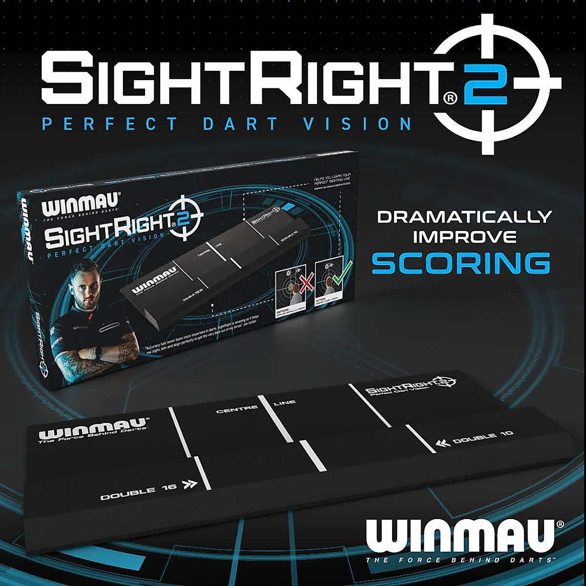 Winmau Sightright 2 for Perfect Dart Vision