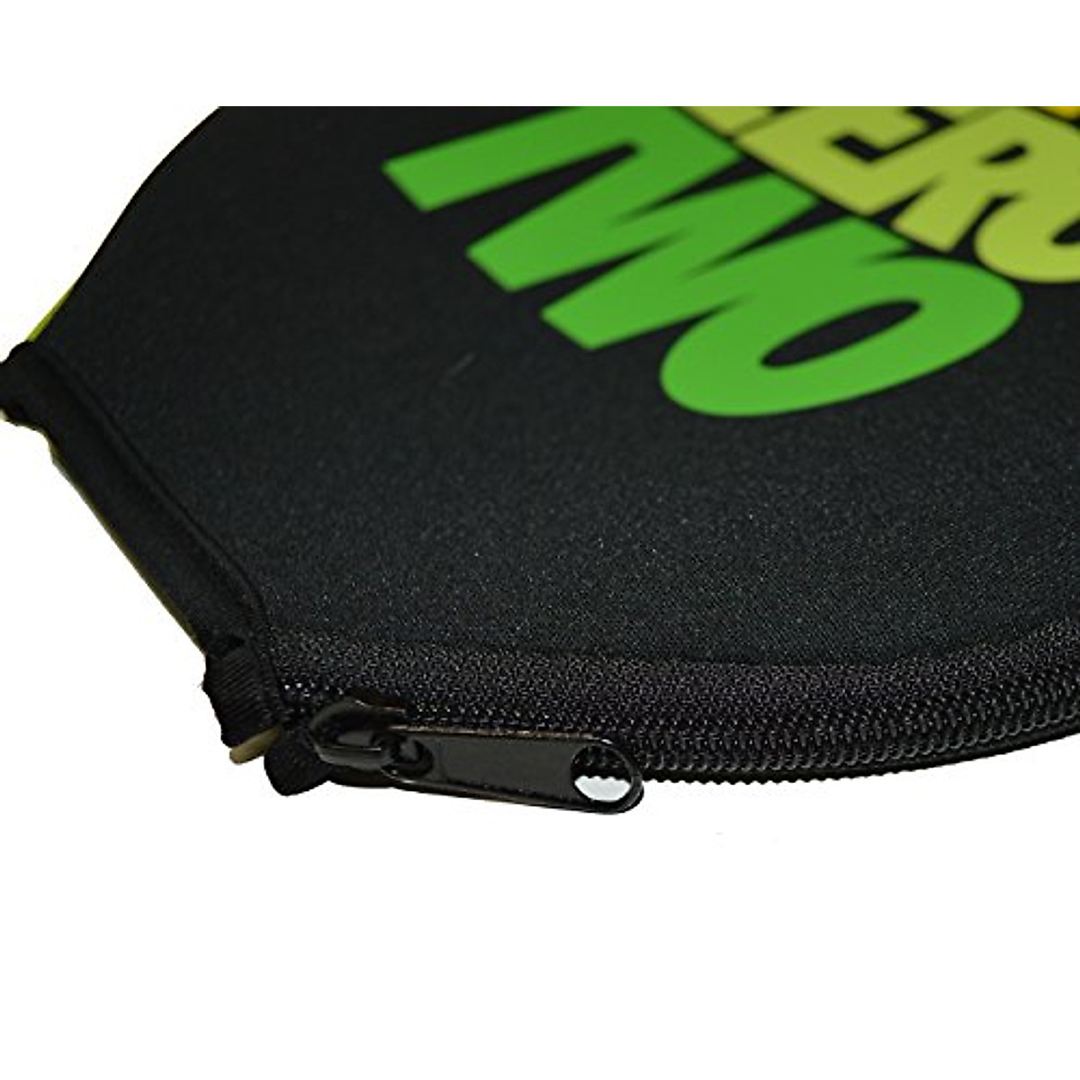 PickleballCentral Neoprene Pickleball Paddle Cover (Black/Green 0-0-2)