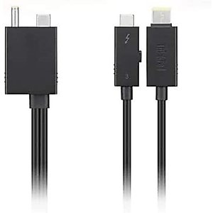 Thunderbolt+Cable+(M)+(M)+-+Thunderbolt+3-2.2+ft+-+Black+-+Cru+-+for+ThinkPad+P1+P1+(2nd+Gen)+P52+P53+P72+P73+X1+Extreme+X1+Extreme+(2nd+Gen)