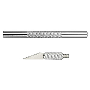 Color You Professional Stainless Steel Precision Knife Hobby Knife Razor Tool with 5 Spare Blades for Phone PC Tablet Drone Repair DIY Art Work Cutting Caving Knife Sculpture, etc.