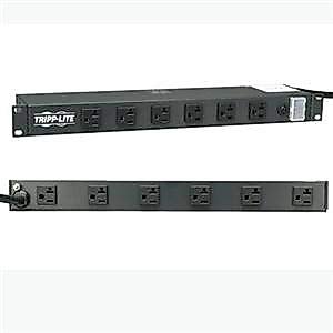 TRIPP LITE powerstrip 12-outlets 15ft-cord 20a rackmount 1u RS121520