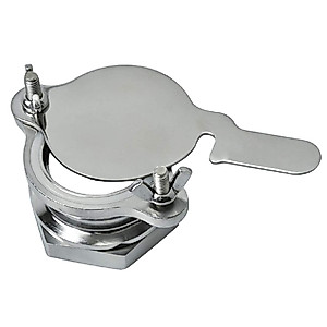 HNDTM Honey Gate Valve Honey Tap Stainless Steel Honey Gate Honey Bucket Accessories Honey Valve Tool Beekeeping Tool for Honey Extractor or Bottling Equipment