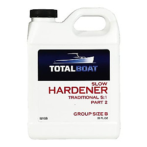 TotalBoat 5:1 Epoxy Slow Hardener 25 Ounces (for 1 Gallon of Resin)