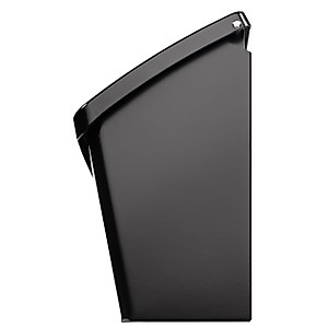 Architectural Mailboxes Wayland Galvanized Steel Wall Mount Mailbox, 2689B-10, Black, Small Capacity