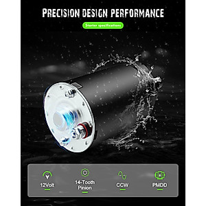 SCITOO Starters Compatible for Toro Mowers - Zero Turn G4010 G4020 2007 2008 TimeCutter Z4200 Z4220 Z5000 Riding Mower 2008 2009 Tractors - Lawn LX420 LX460 2006 LX425 LX465 2007 SAB0145 5796