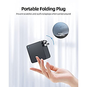 Charger for Asus Vivobook, Zenbook, (UL Certified Safety), Round Connector, 65W, 45W, 33W