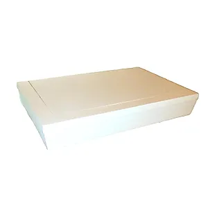 HEROBUILDERS Floating Shelf with Drawer - 100% Made in The USA - Real Wood Construction (Small, White)