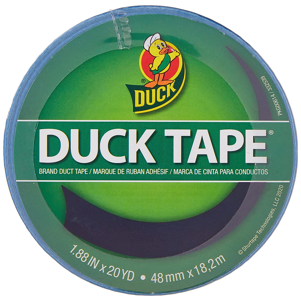 Duck Brand 1304959 Color Duct Tape, Single Roll, Blue