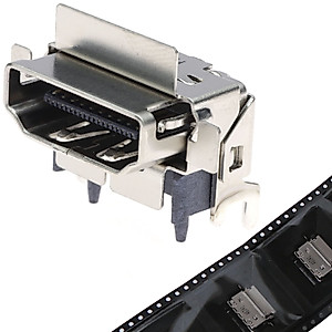 Replacement HDMI Port Socket Interface Connector for Microsoft Xbox One S Slim（ NOT Suitable for Xbox One or Xbox One X Consoles）