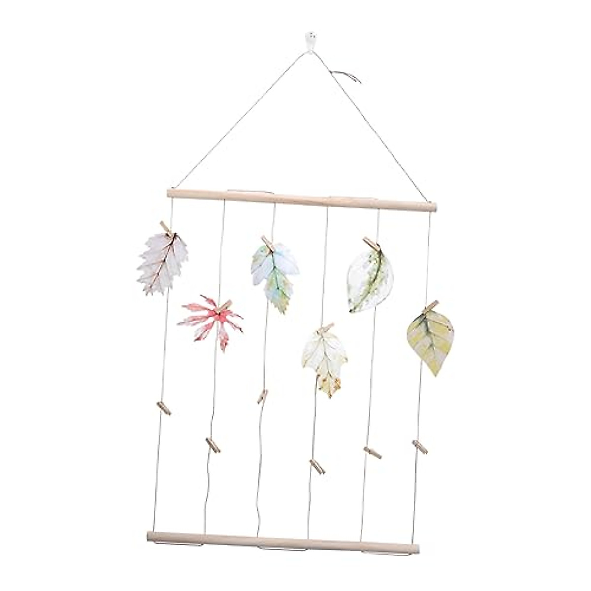 Abaodam Wall Picture Frame Rustic Hanging Frames Hanging Collage Frame Nordic Decor Postcard Display Stand Wall Hanging Decor Photo Frame Wood Picture Frame Picture Organizer Decorate