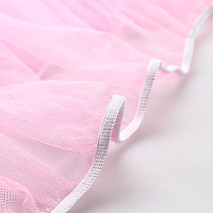 NUOLUX Newborn Baby Mosquito Net Mesh Cover for Strollers Carriers Car Seats Cradles (Pink)