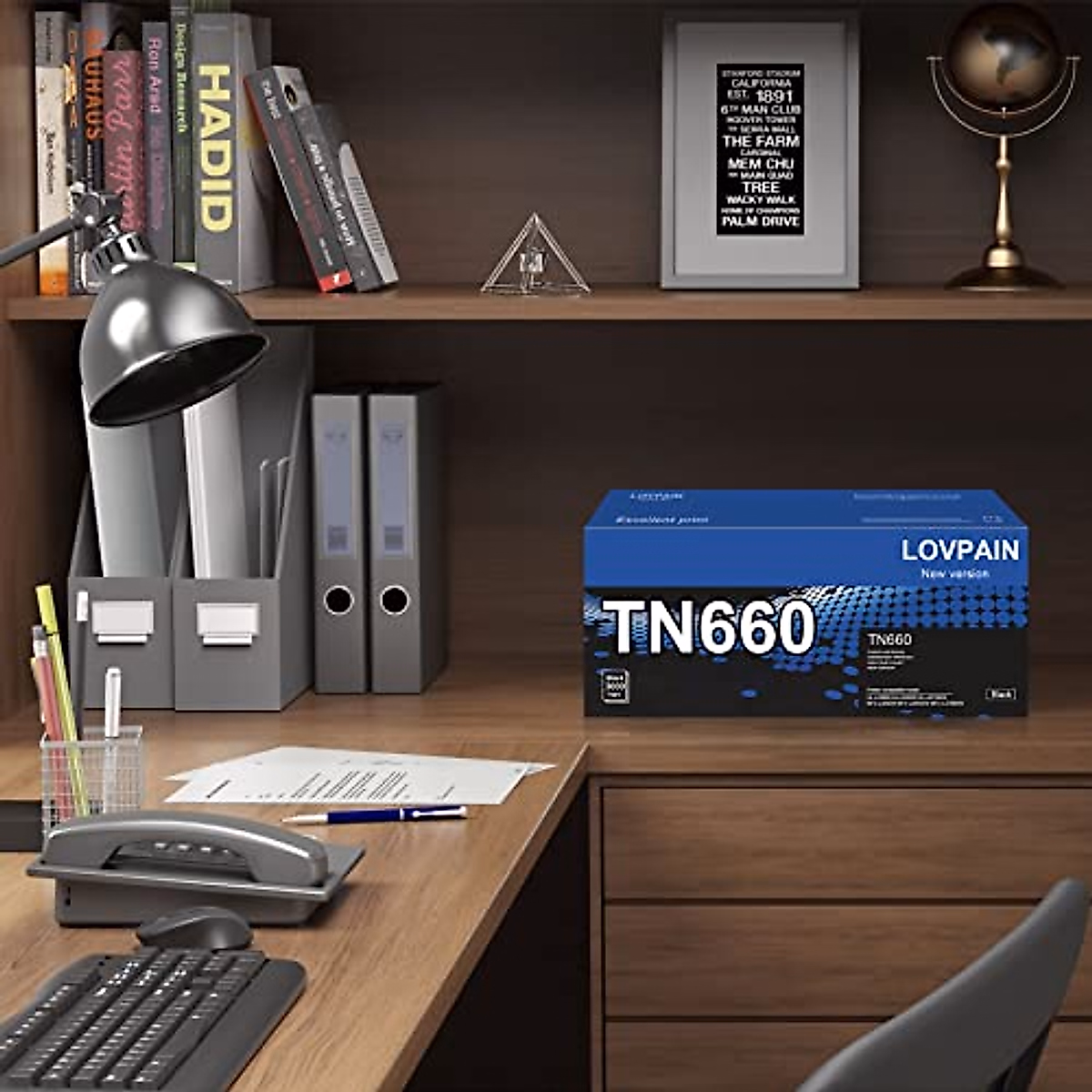 LOVPAIN TN660 High Yield Toner Cartridge TN 660 Compatible Replacement for Brother TN-660 HL-L2300D L2305W L2340DW L2360DW MFC-L2705DW L2707DW L2720DW L2740DW DCP-L2520DW Printer (3 Pack, Black)