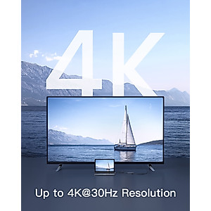 Inateck USB C Hub with 7 Ports, USB 3.2 Gen 2 Speed, 1.6ftcm Cable, HB2027