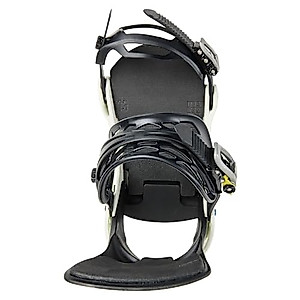 Burton Men's Cartel Re:Flex Snowboard Bindings (White/Graphic, Large)