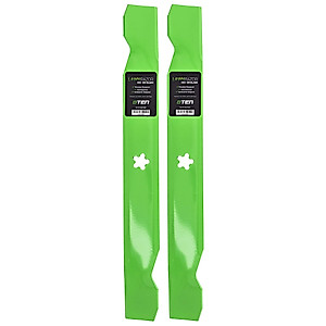 8TEN LawnRAZOR Blade Set for AYP Husqvarna LT LTH 1238 38 inch Deck 127842 138497 531307221 532127842 (High-Lift)
