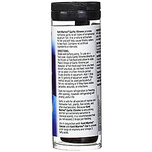 Kent Marine Garlic Xtreme for Fish 1 Fluid Ounce