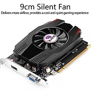 KAER GeForce GT 1030 GDDR5 2GB 64 Bit VGA HDMI Outputs PCI Express 3.0 x4 DirectX 12 Graphics Card, Nvidia Gaming PC Video Card